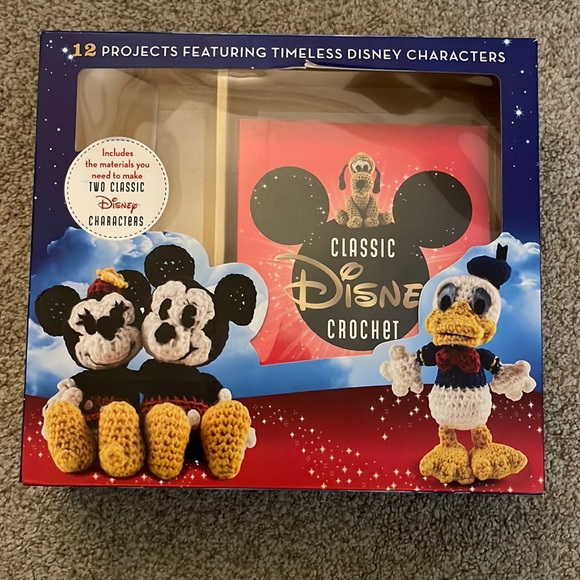 Disney | Games | Disney Crochet Box With Materials To Make Two ...